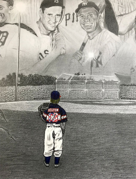 "Field of Dreams" PERSONALIZED Baseball Artwork – JeremyBresciani